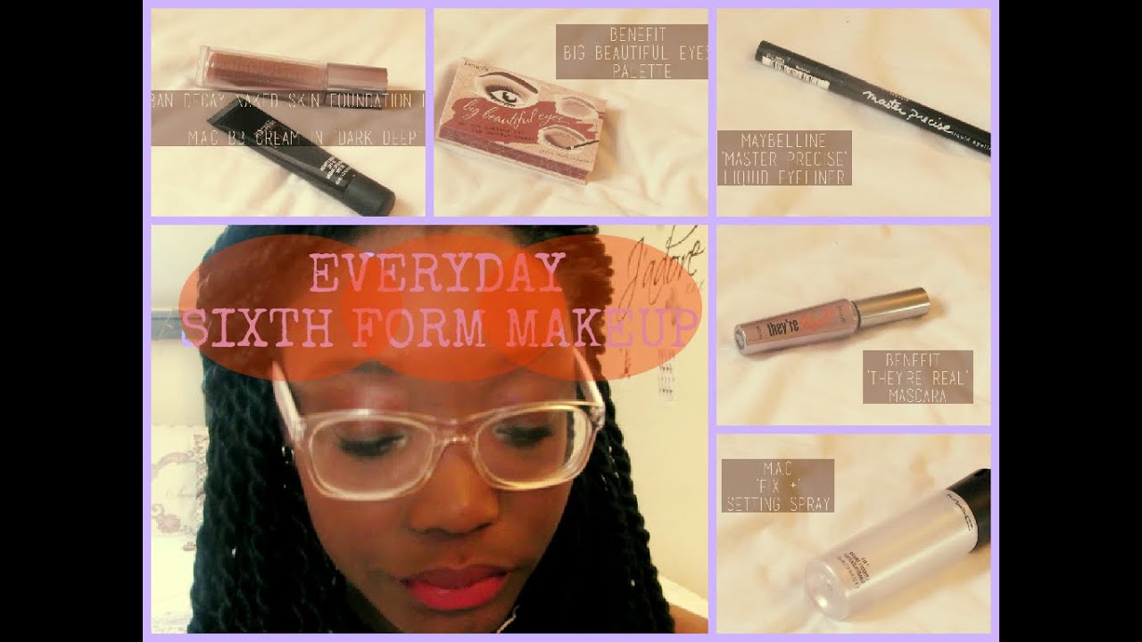 Sixth Form Makeup Routine - YouTube
