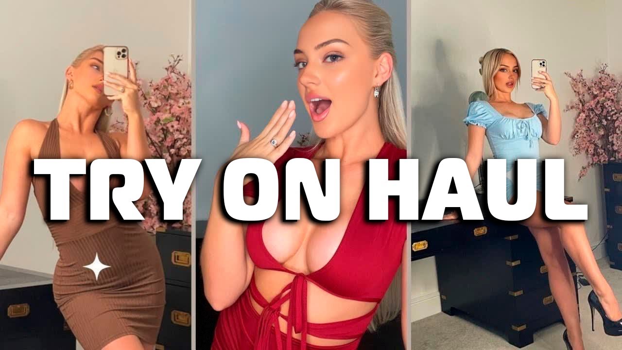 Sexy Mini Dress Try On Haul Youtube