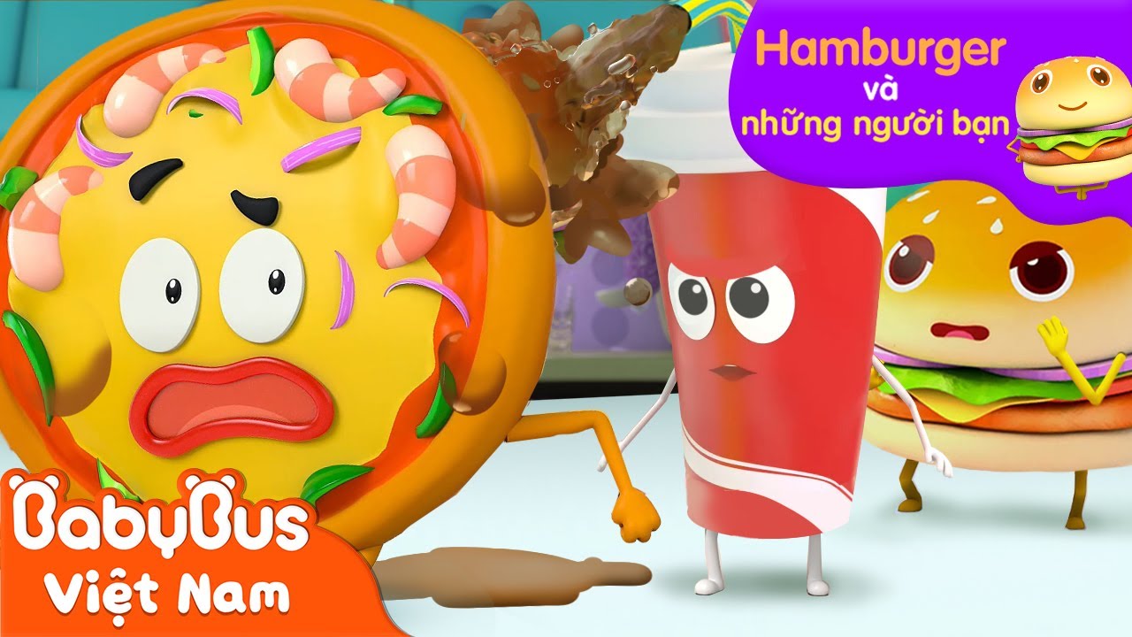 Người bạn Cola dũng cảm | Hamburger và những người bạn | Hoạt hình ...