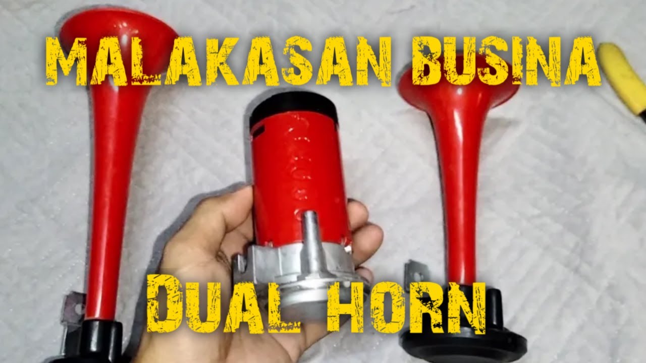 Air Horn | Dual Horn | Installation - YouTube