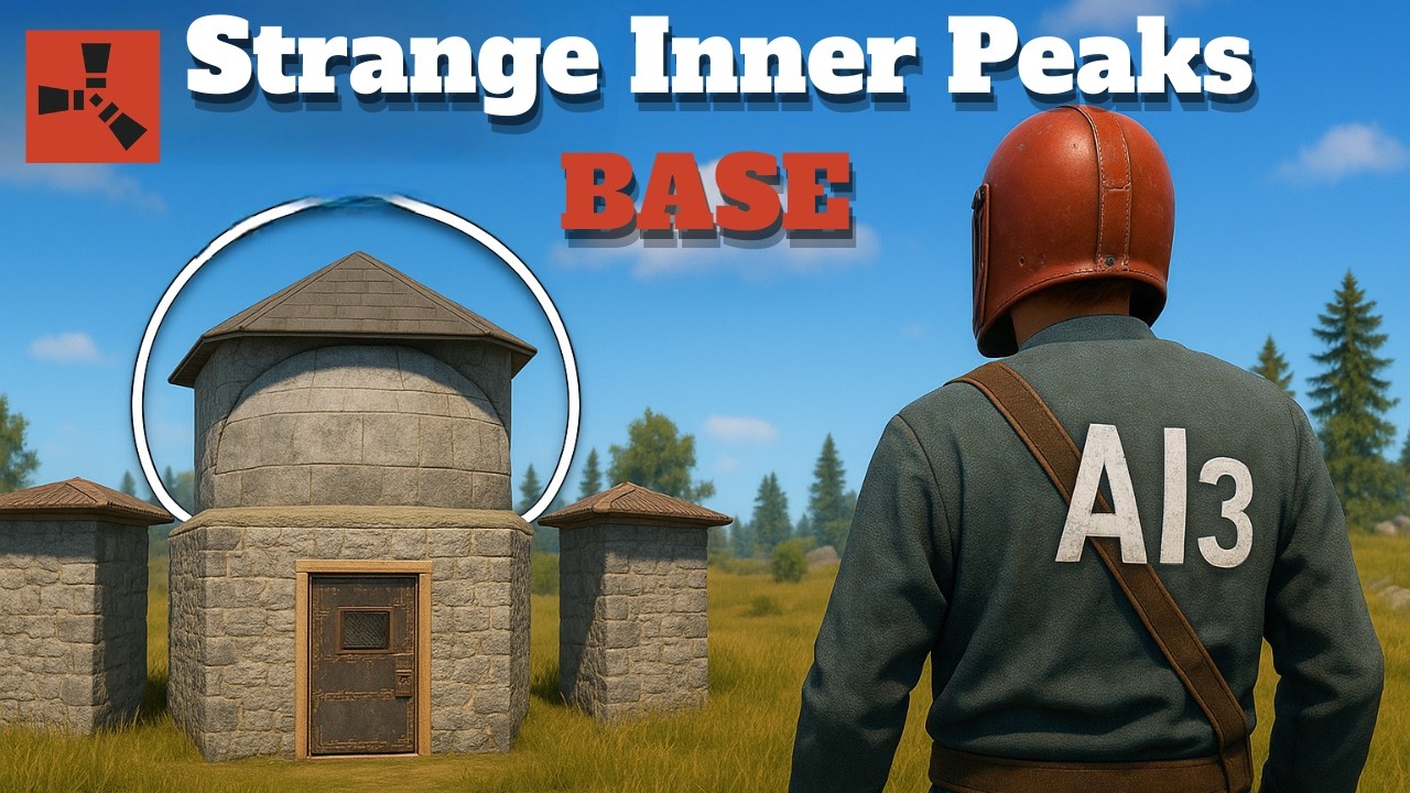 Easy INNER PEAKS base with Bamboo half Shelves !! RUST - YouTube