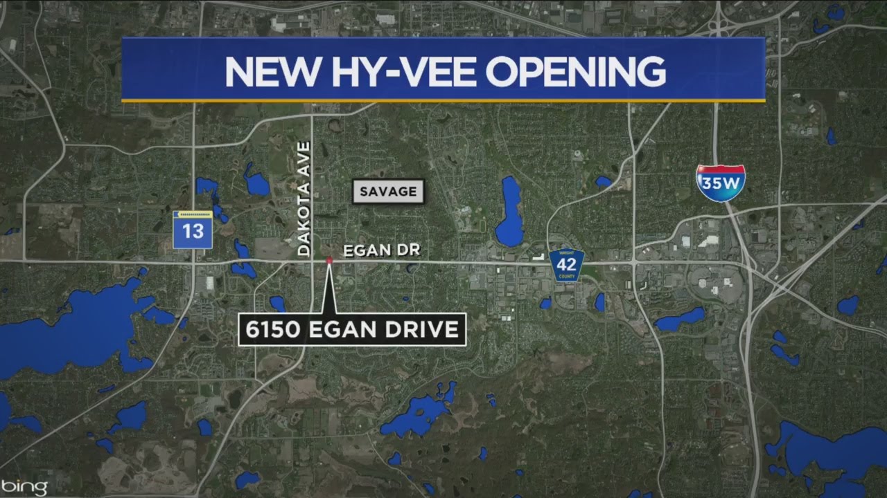 Hy-Vee Opens Savage Location - YouTube