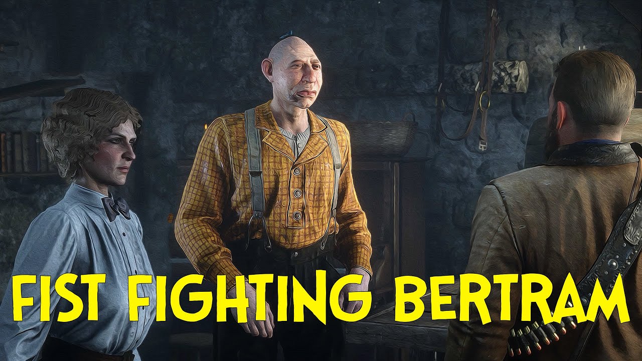 FIST FIGHTING BERTRAM! - Red Dead Redemption 2 - Part 18 - YouTube
