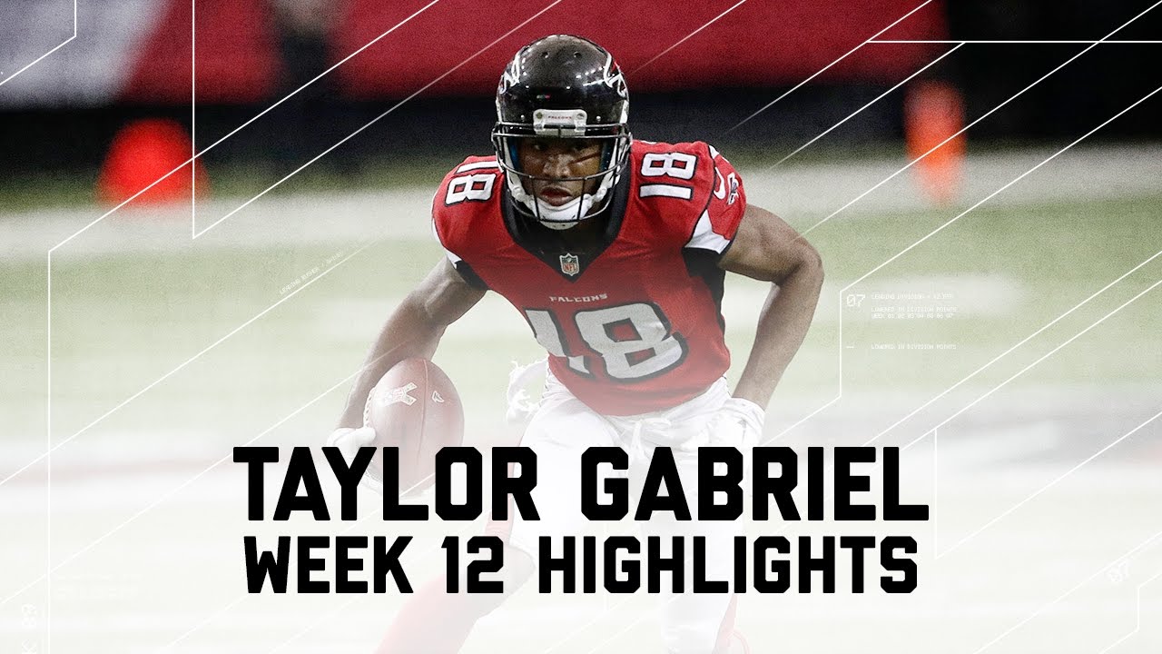 Taylor Gabriel's 2 TD Day! | Cardinals vs. Falcons | NFL Week 12 Player ...