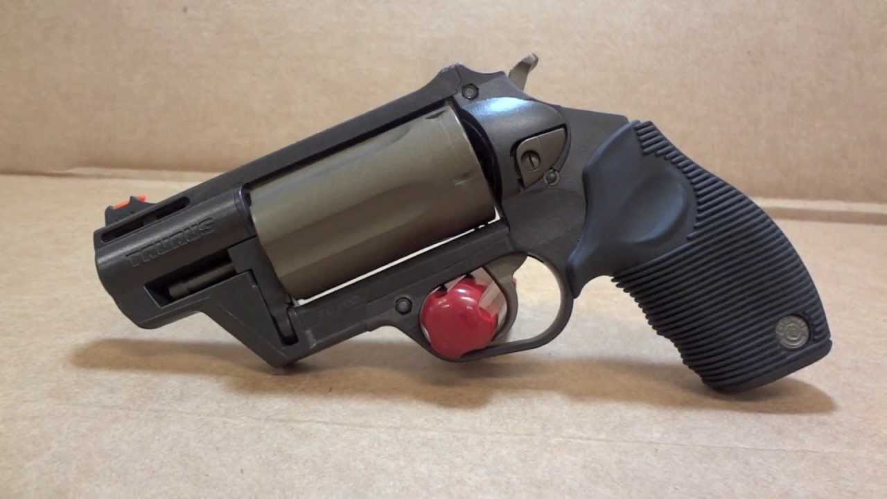 Taurus Judge Public Defender Polymer Revolver with Midnight & Burnt ...