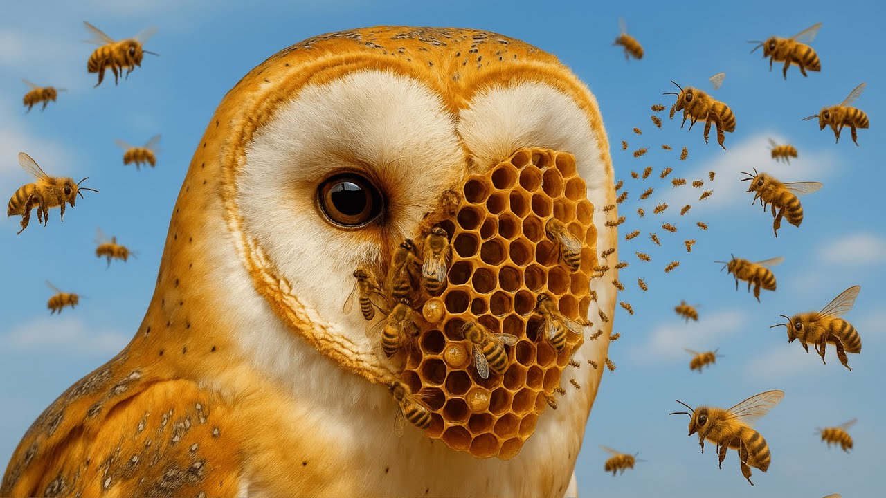 Rescue Story : Owl Attacked by Swarm of Mutant Bees During Daylight ...