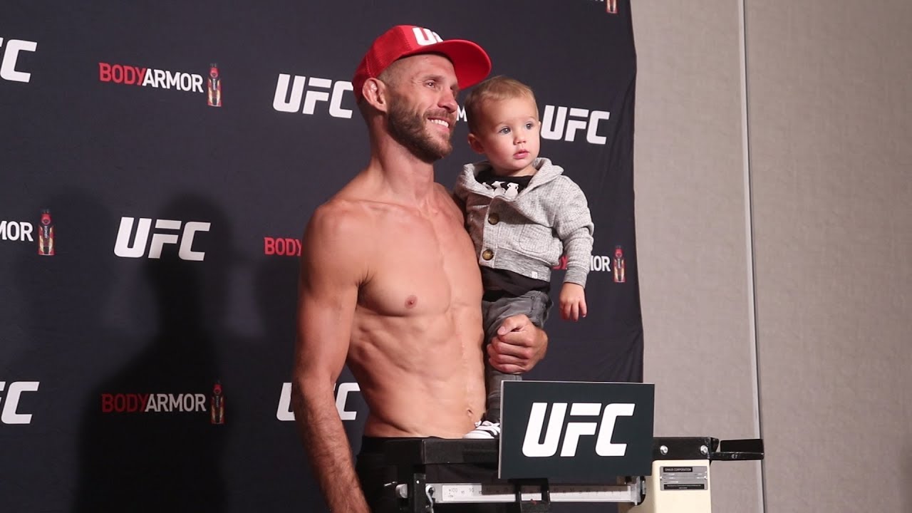 Donald Cerrone (and Danger Cerrone) weigh in for UFC Vancouver - YouTube