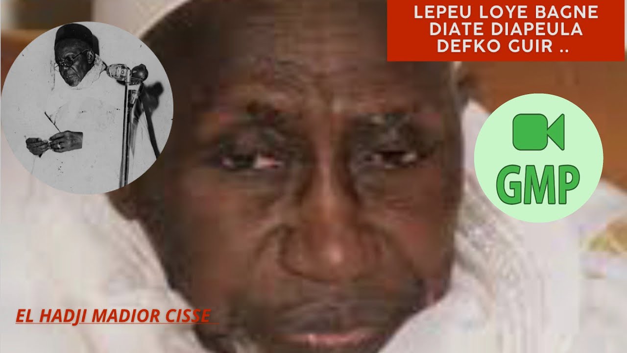 LEPEU LO BAGNE LAMIGNE DIAPEULA : EL HADJI MADIOR CISSE RTA - YouTube