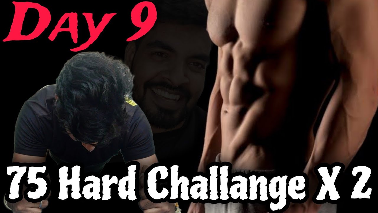 75 Hard Challange Part_5 || Day 9 || Double Challange - YouTube