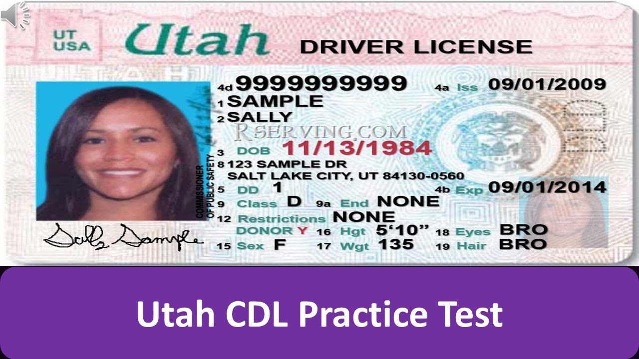 Utah CDL Practice Test - YouTube