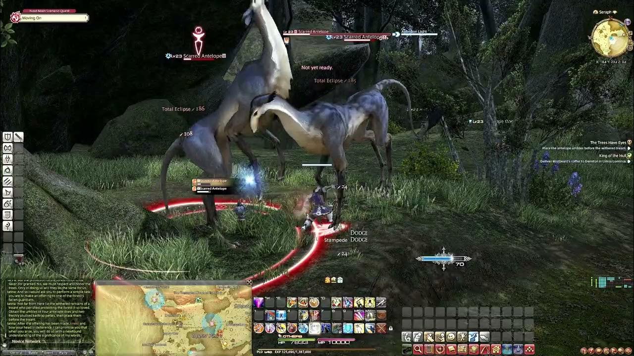 First-Person POV Final Fantasy XIV | [South Shroud Side Quests | A Realm Reborn] | NO COMMENTARY ...