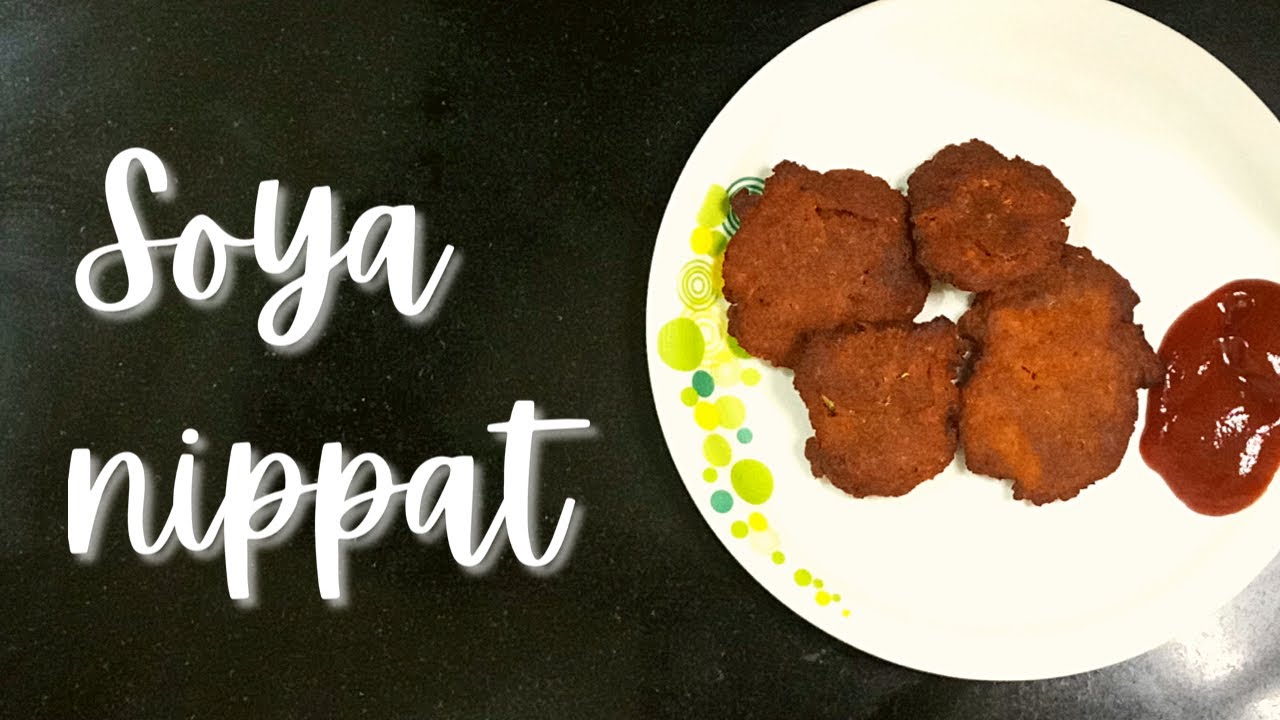 Soya nippat | healthy home snacks - YouTube