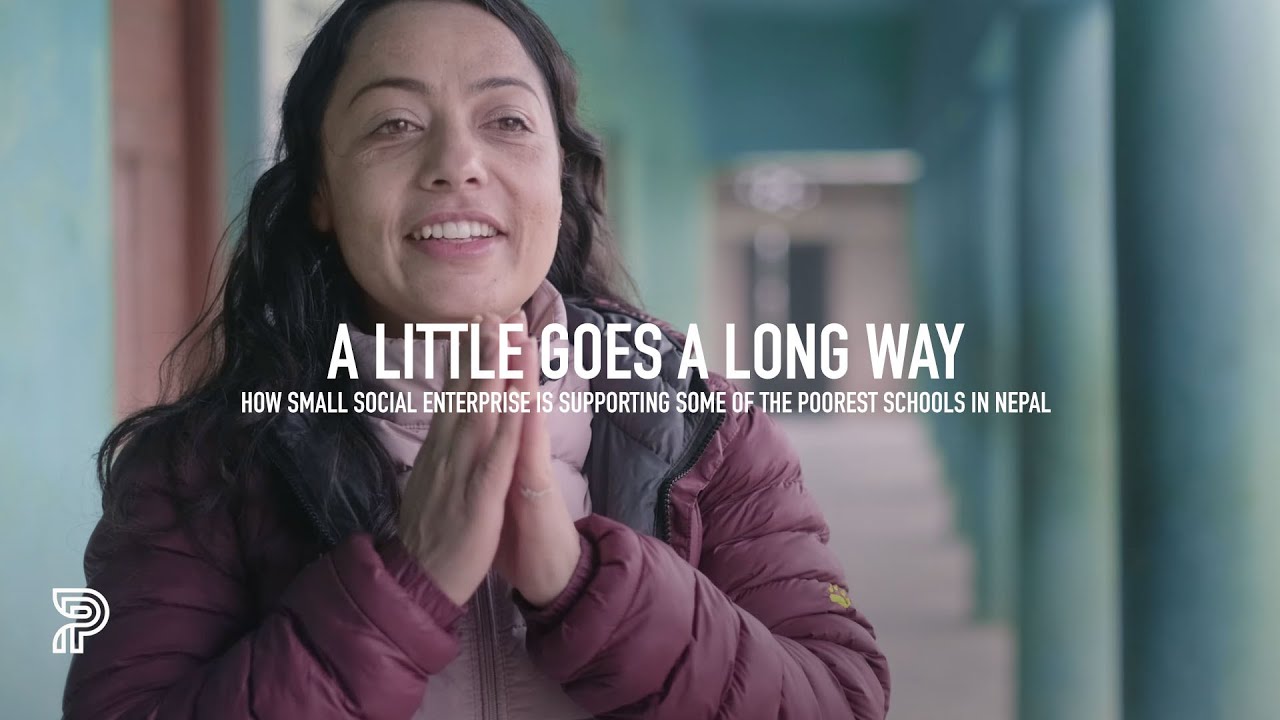 LILY'S LEAVES NEPAL ⌁ Dignity Pack Distribution ⌁ Pipal Tree - YouTube