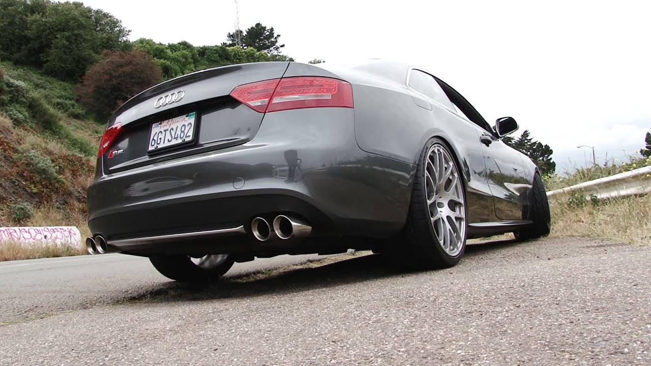 Audi S5 AWE Track Exhaust - YouTube
