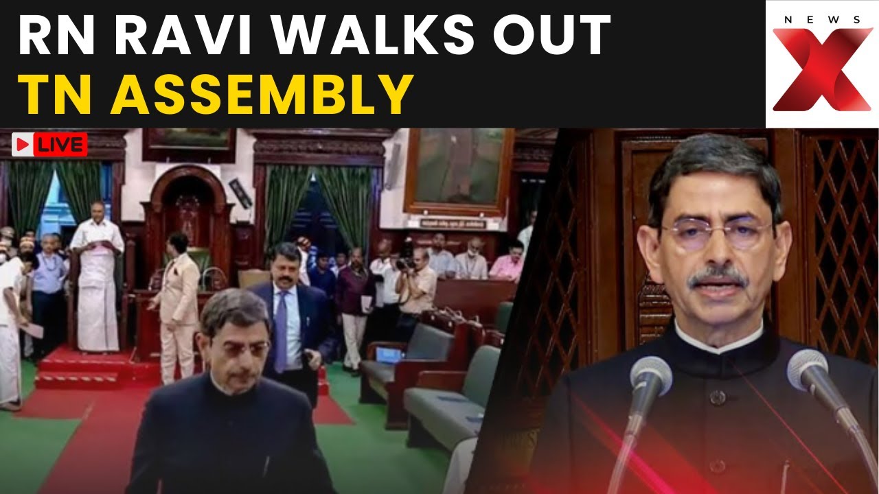 TN Assembly Walkout LIVE: RN Ravi Exits Amid Microphone Issues Or ...