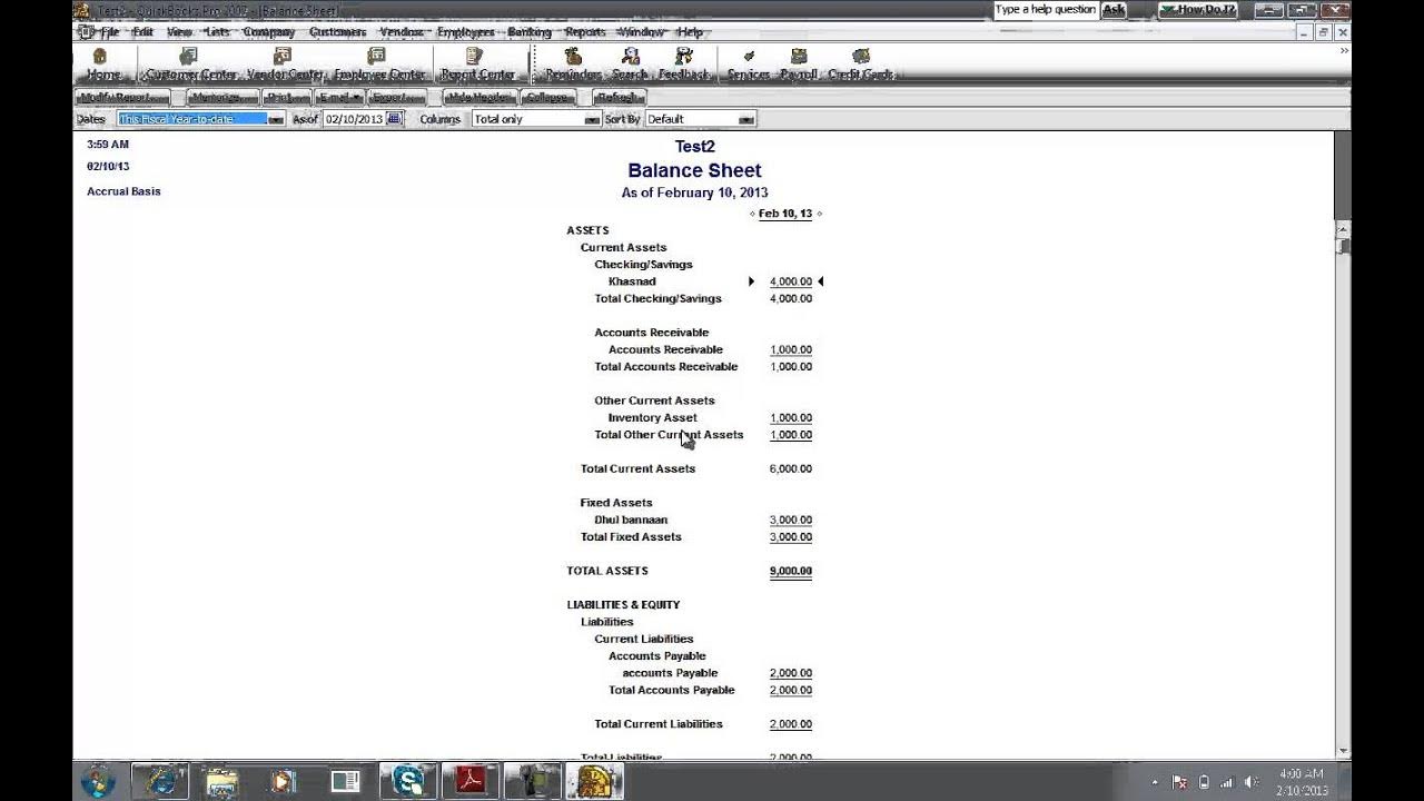 Lesson 04 Overview Part4 - QuickBook 2007 - Sahalsoftware - YouTube