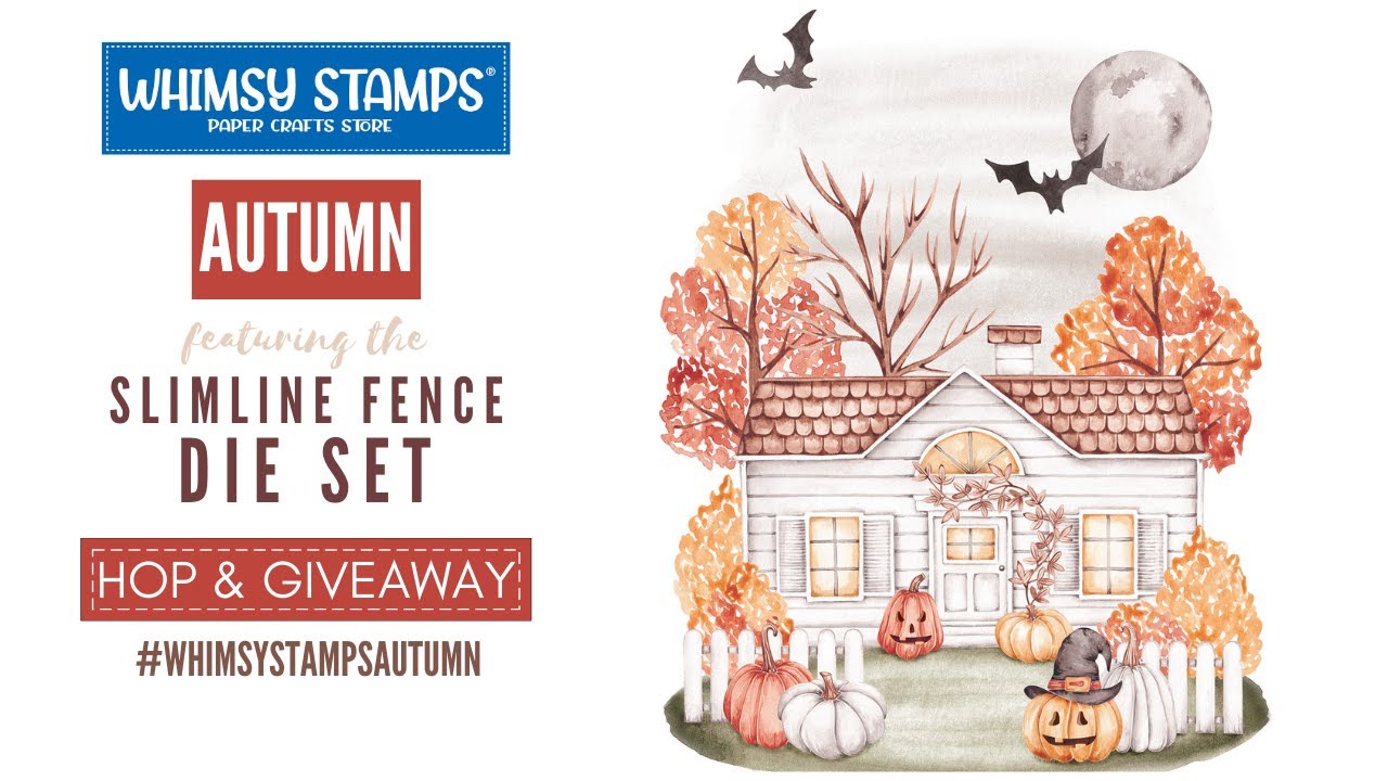 Whimsy Stamps Autumn Hop and Giveaway #whimsystampsautumn - YouTube