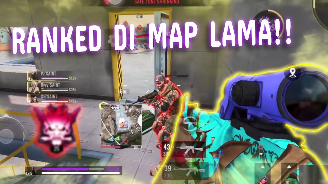 RANKED DI MAP LAMA LAGI BARENG TEAM COMPETITIVE?!! KILL BANYAK SEMUA ...