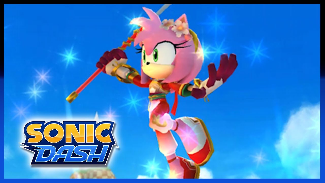 Sonic Dash: Lunar New Year Event - Blossom Amy 🌸 Gameplay Showcase ...
