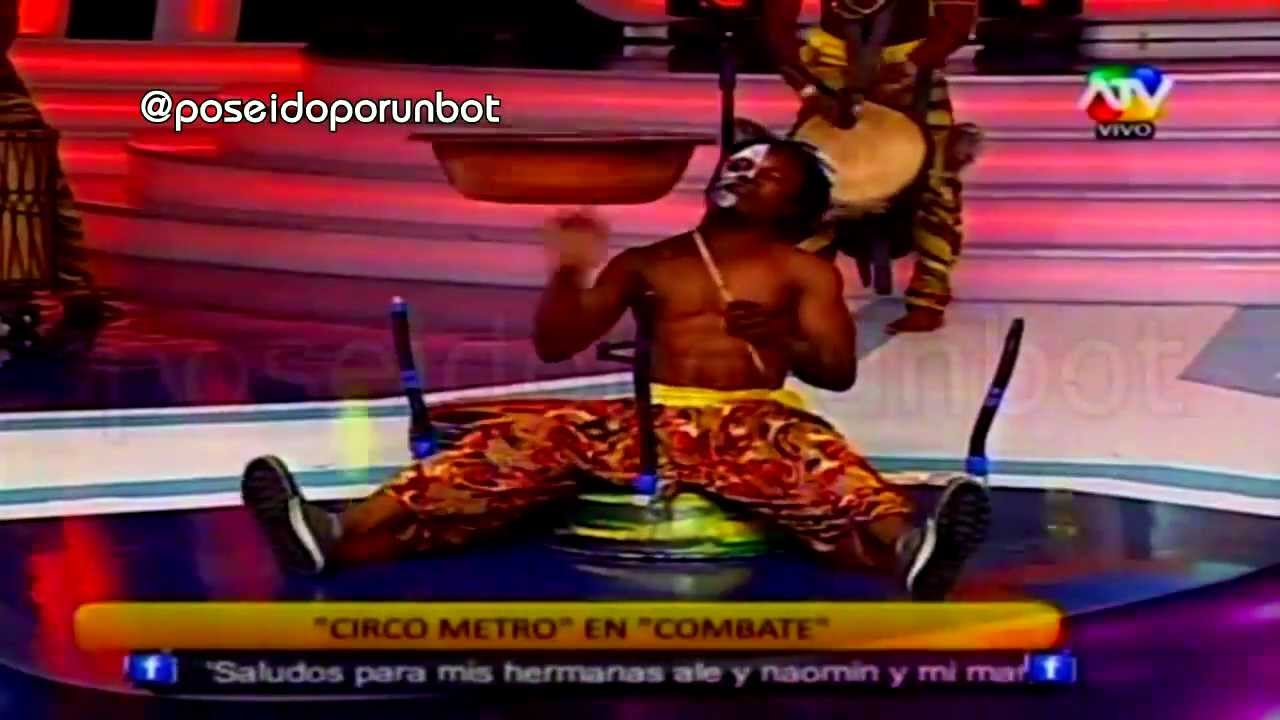 COMBATE: Circo Metro y su Show en el Programa 02/10/13 - YouTube