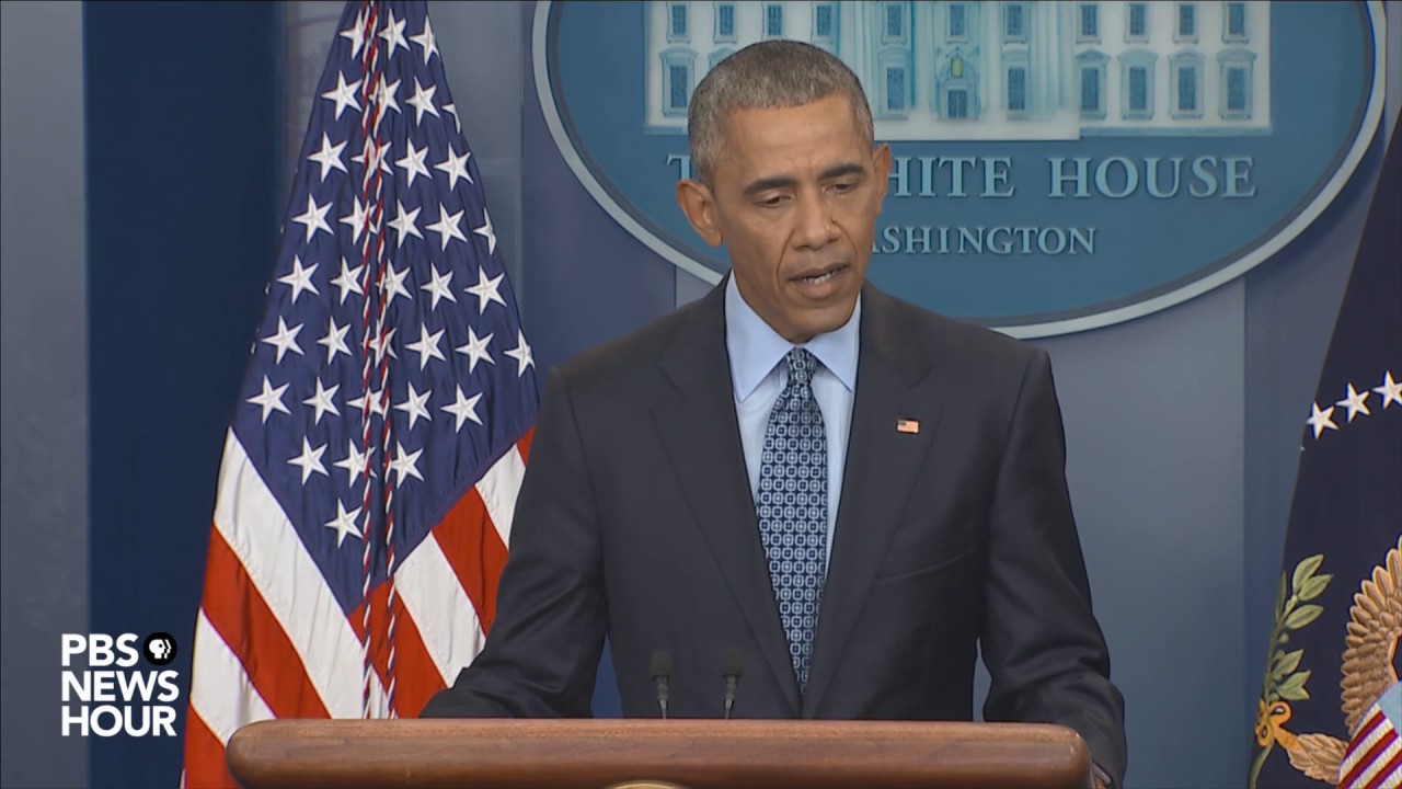 Watch President Obama's final news conference - YouTube
