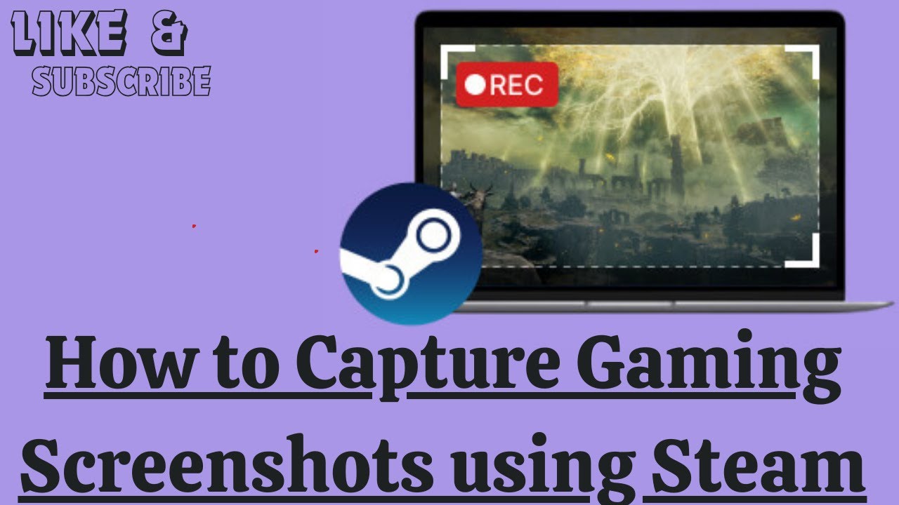 How to Capture Gaming Screenshots using Steam - YouTube
