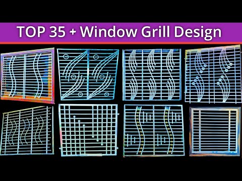 Top 35 Best Iron Window Grill Design 2025 || Design Of Grills For Windows || Vol. 08