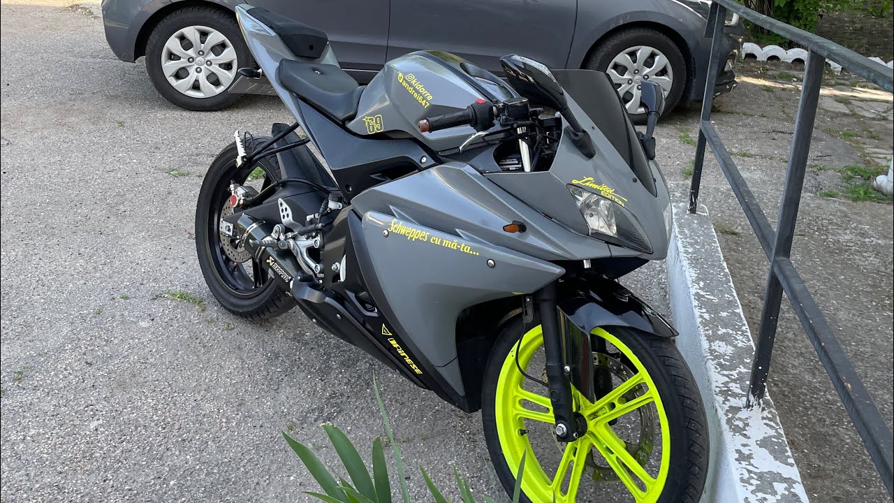 YZF R125 PACT WITH THE DEVIL ( CRAZY RIDE FULL POWER ) - YouTube