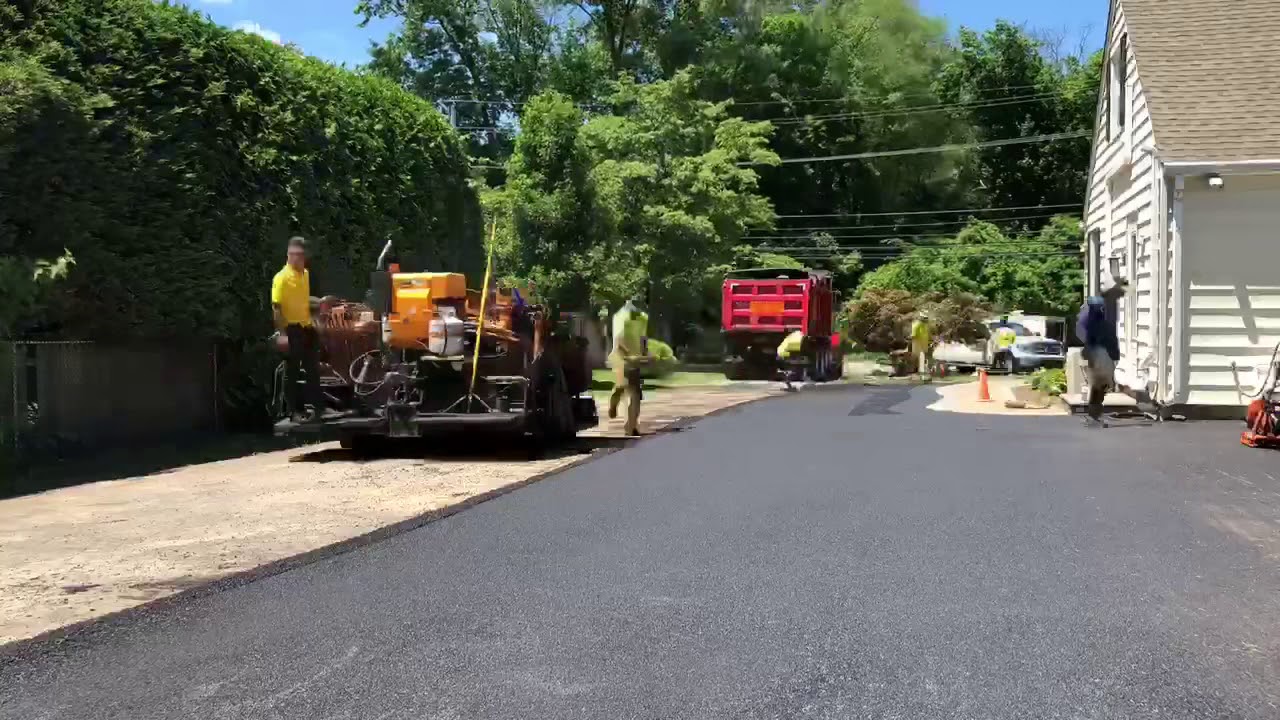 How to build a driveway - YouTube