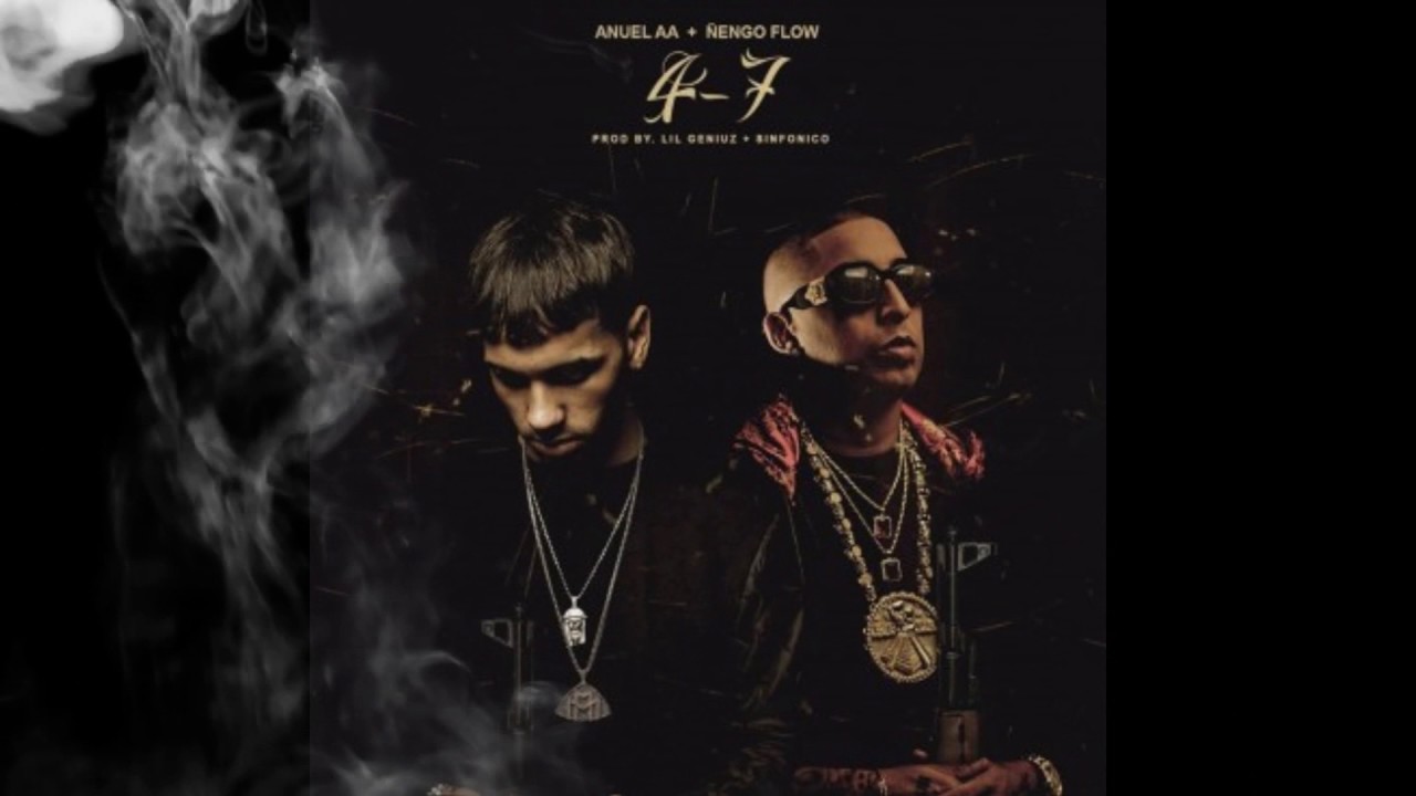 47 - Anuel AA ft Ñengo Flow [Oficial Cover Audio] - YouTube