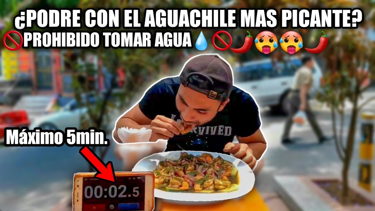 el RETO del AGUACHILE MÁS PICANTE, Podré terminarlo? - YouTube
