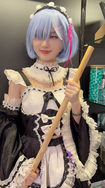 这蕾姆手办也太真了吧 #re0 #cosplay #rem #tattoo #搞笑 #雷姆 - YouTube