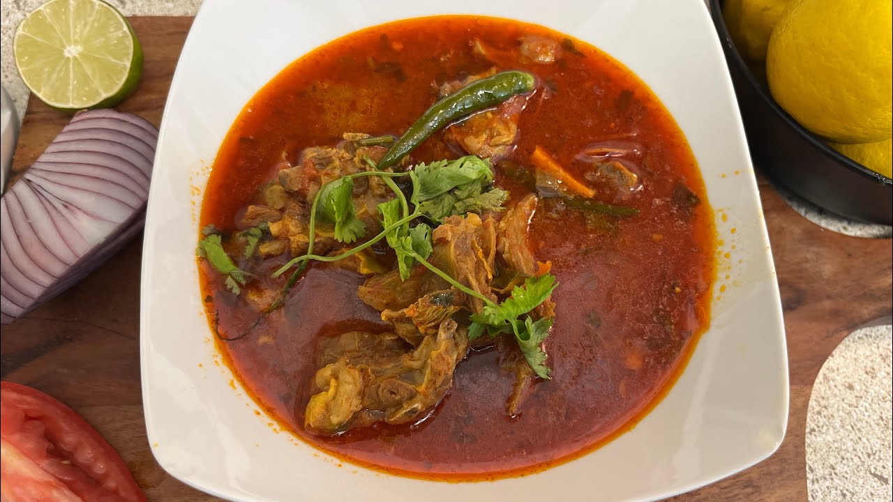 Hyderabadi Mutton Shorba | Simple And Easy Mutton Curry In 30 min | मटन ...