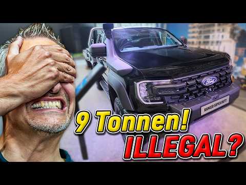 ILLEGAL? 9 Tonnen Ford Ranger! IAA 2026 Rundgang