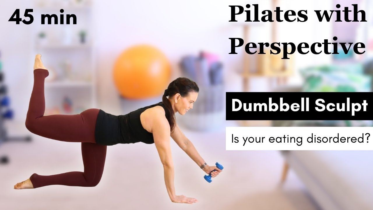 45 Min Pilates x Strength Workout | Light & Moderate Weights ...