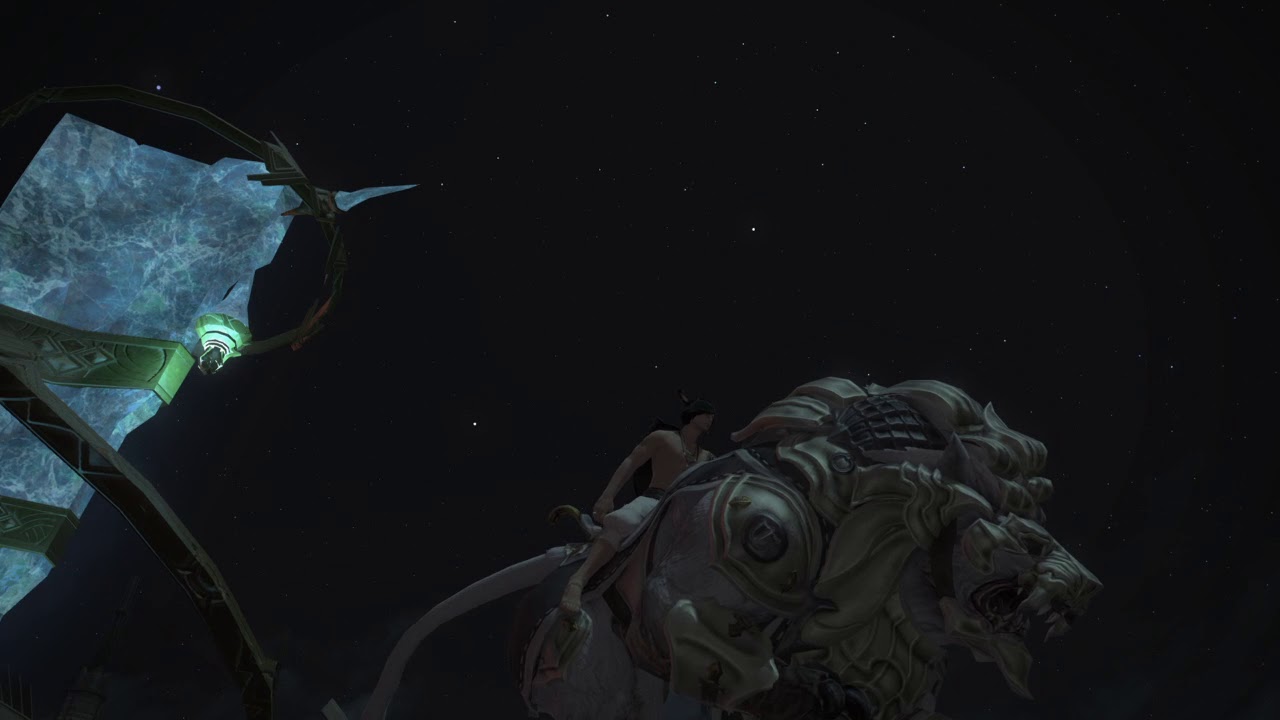 FFXIV Battle Lion Mount - YouTube