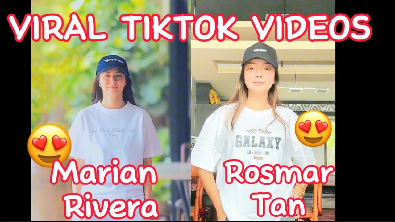 MARIAN RIVERA & ROSMAR TAN TIKTOK VIRAL VIDEOS! - YouTube