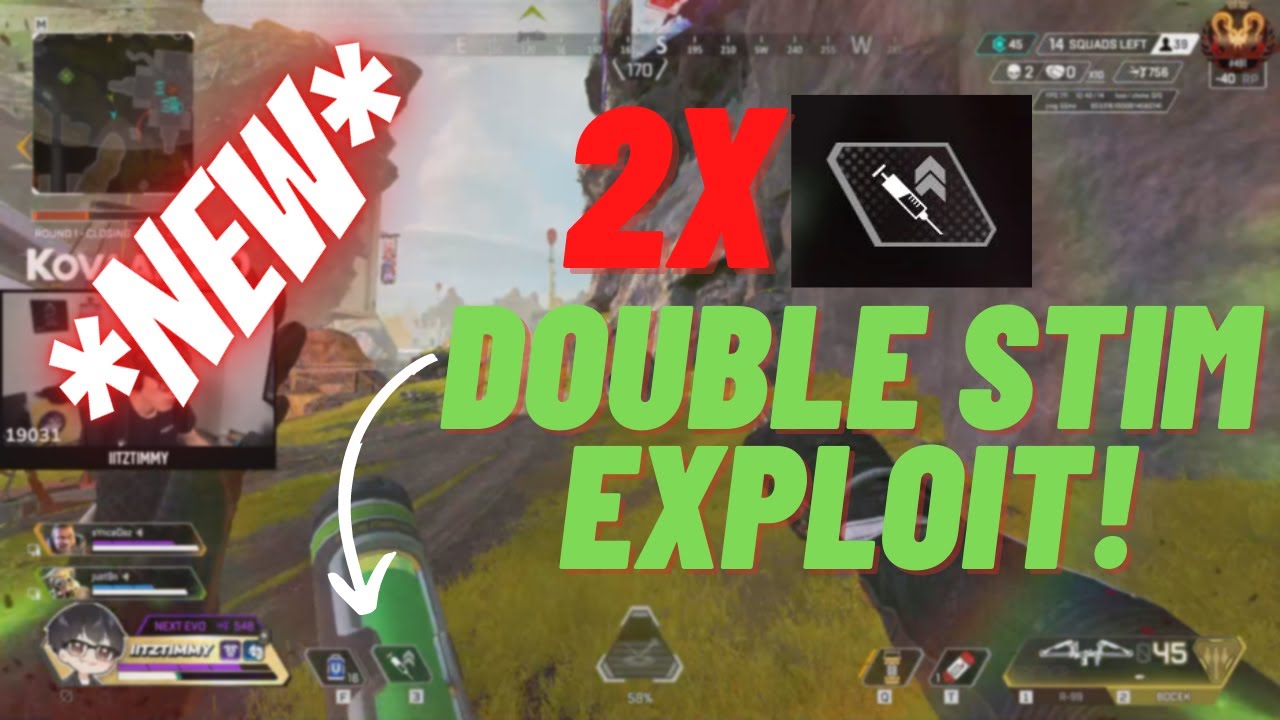 NEW! DOUBLE STIM BOOST EXPLOIT by iitzTimmy! - Apex Legends - YouTube