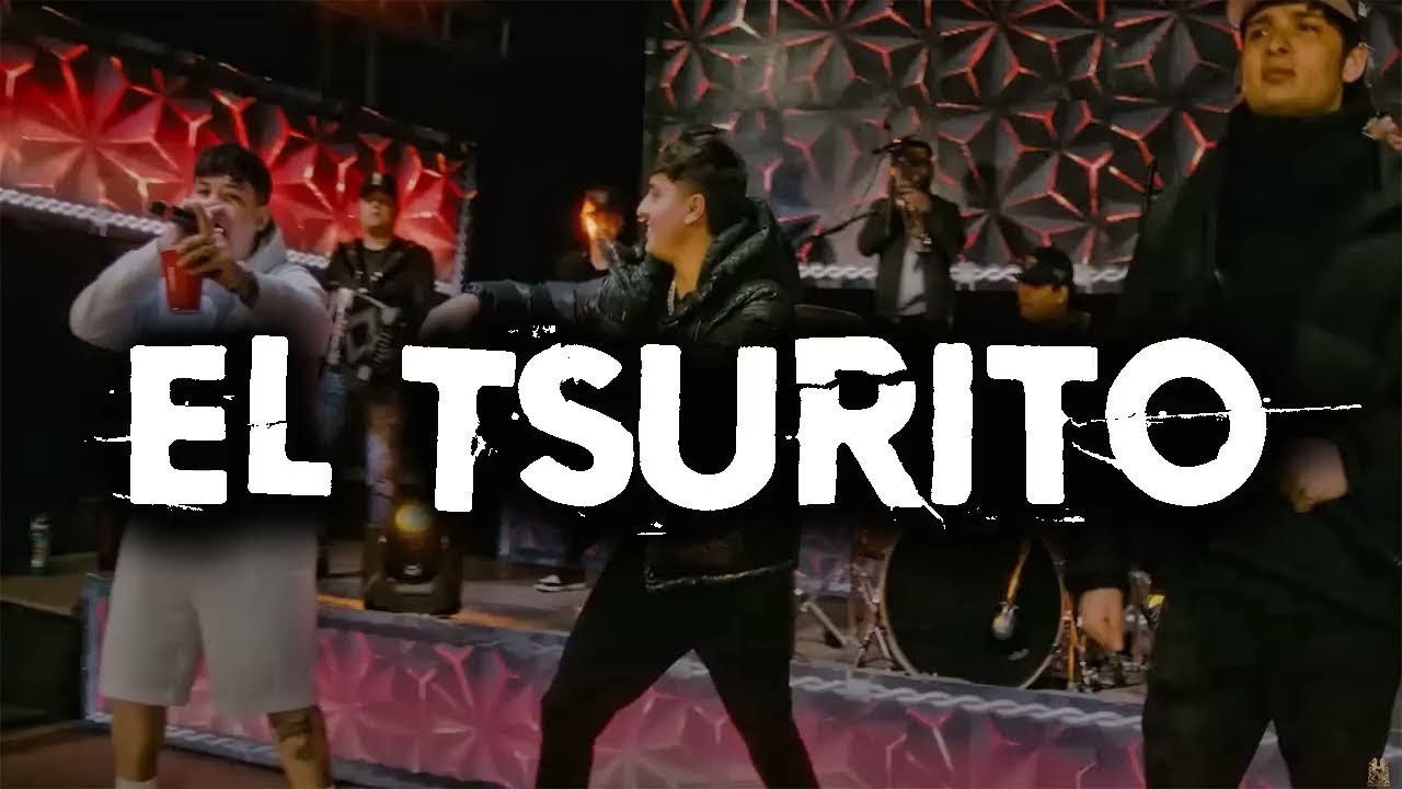 Junior H x Peso Pluma x Gabito Ballesteros - El Tsurito (Letra) - YouTube