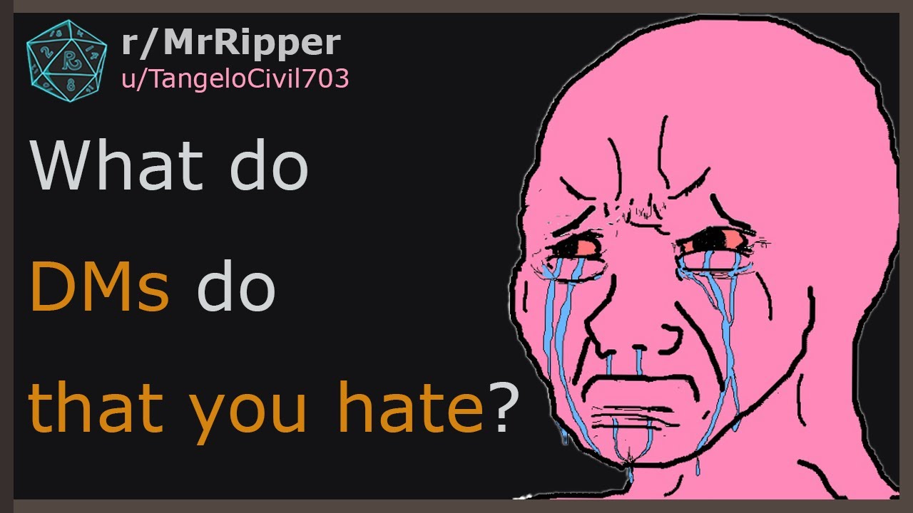 D&D Players, What do DMs do that you hate? #dnd - YouTube