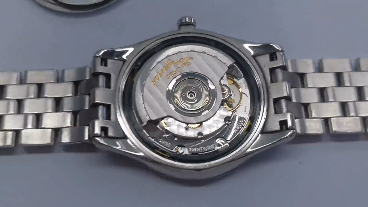 Longines Flagship Watch Cal.2892 Movement Replacement of Wearing Parts ...