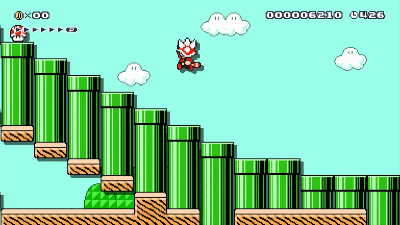 Super Mario Maker - Exploration For Mori 60fps - YouTube