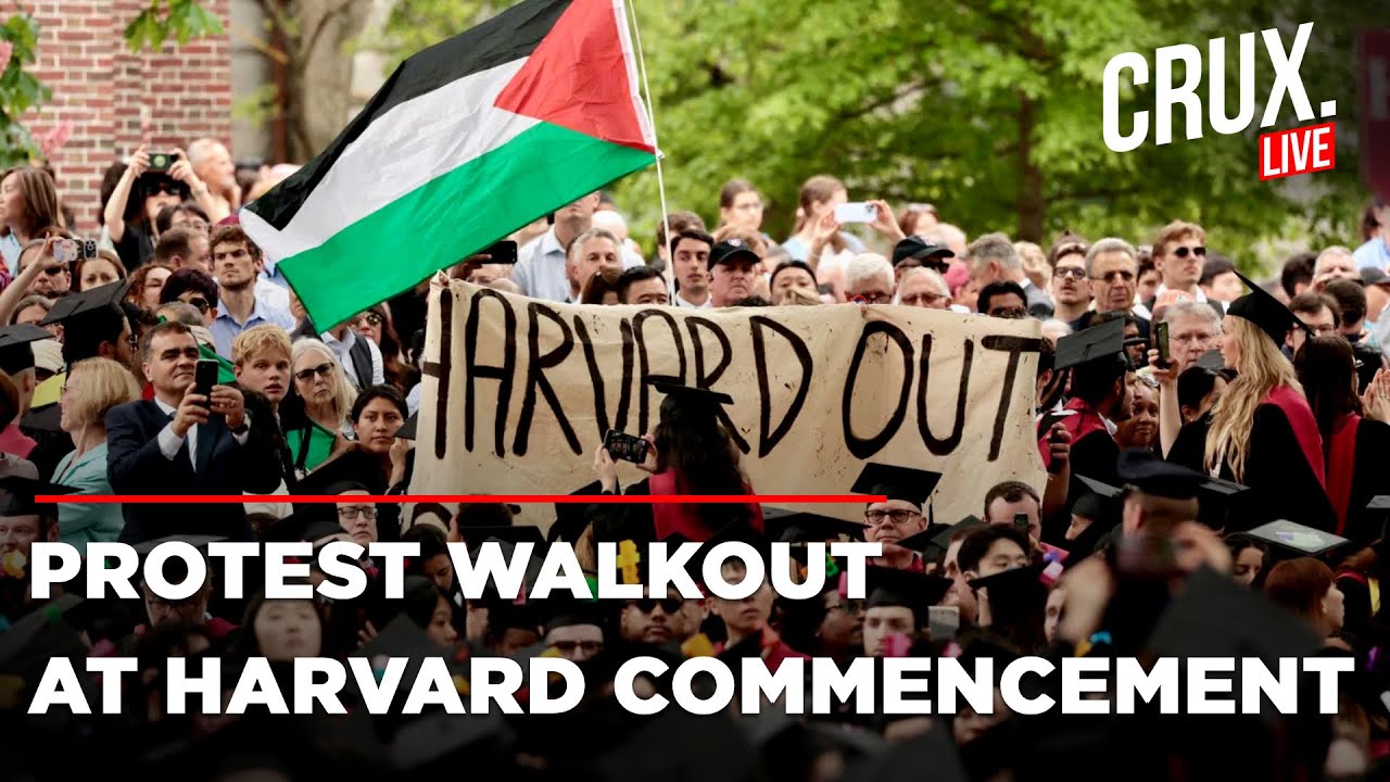 Harvard Commencement Rocked By Protests After 13 Students Barred From ...