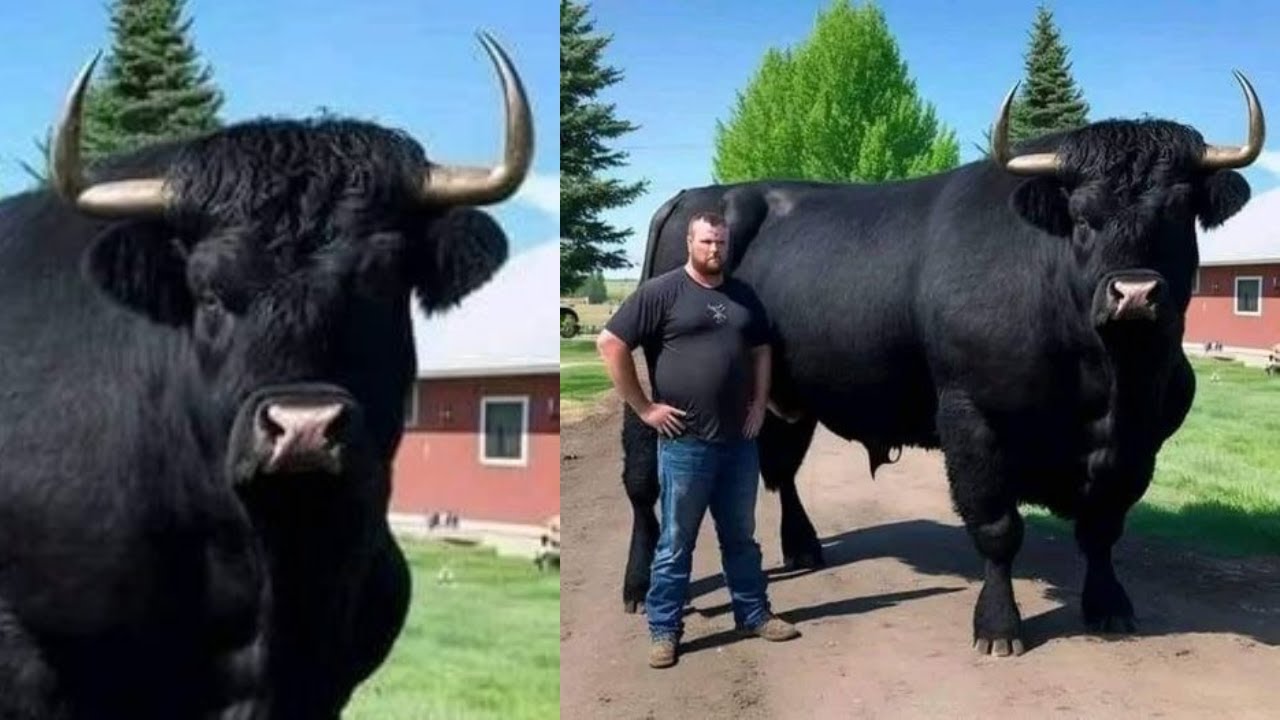 I recently spent $6,500 on this registered Black Angus bull. - YouTube