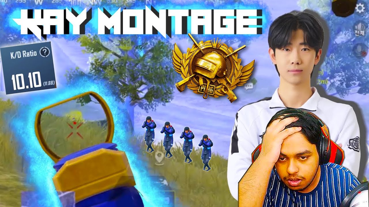 WORLD's RANK 1 CONQUEROR Competitive Korean Player KAY BEST Moments in PUBG Mobile - YouTube