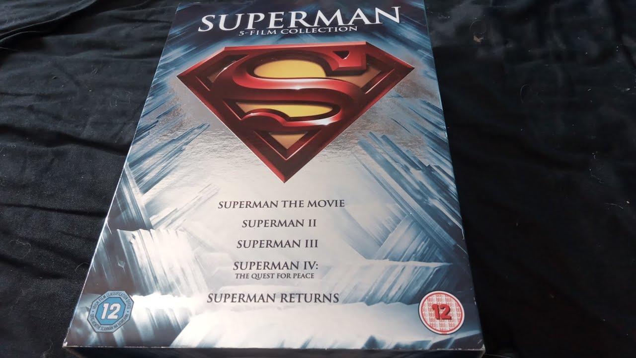 Superman: 5 - Film Collection - DVD Review #3 - YouTube