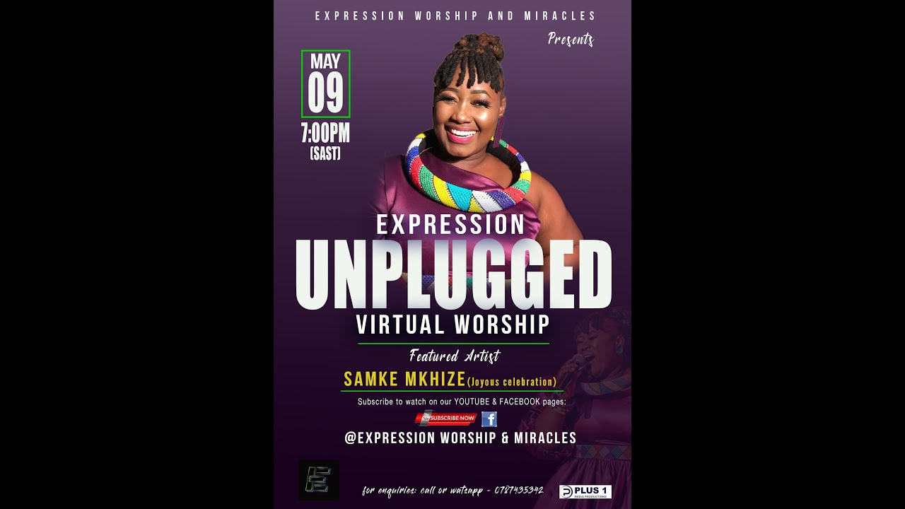 SAMKE MKHIZE VIRTUAL UNPLUGGED SESSION. - YouTube