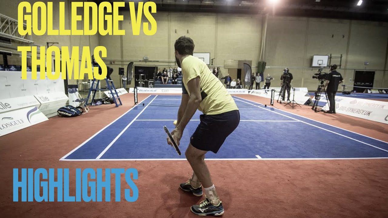 touchtennis Golledge vs Thomas Highlights Tile Masters Cup 2018 - YouTube