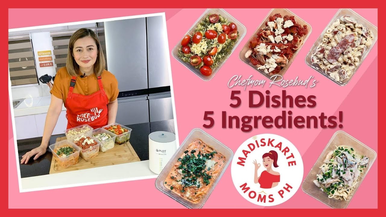 5 Cost-Efficient Recipes by Chefmom Rosebud | Madiskarte Moms PH - YouTube