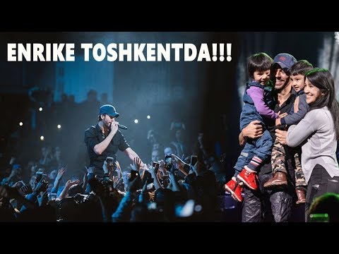 ЭНРИКЕ ИГЛЕСИАС ТОШКЕНТДА | ENRIQUE IGLESIAS TOSHKENTDA